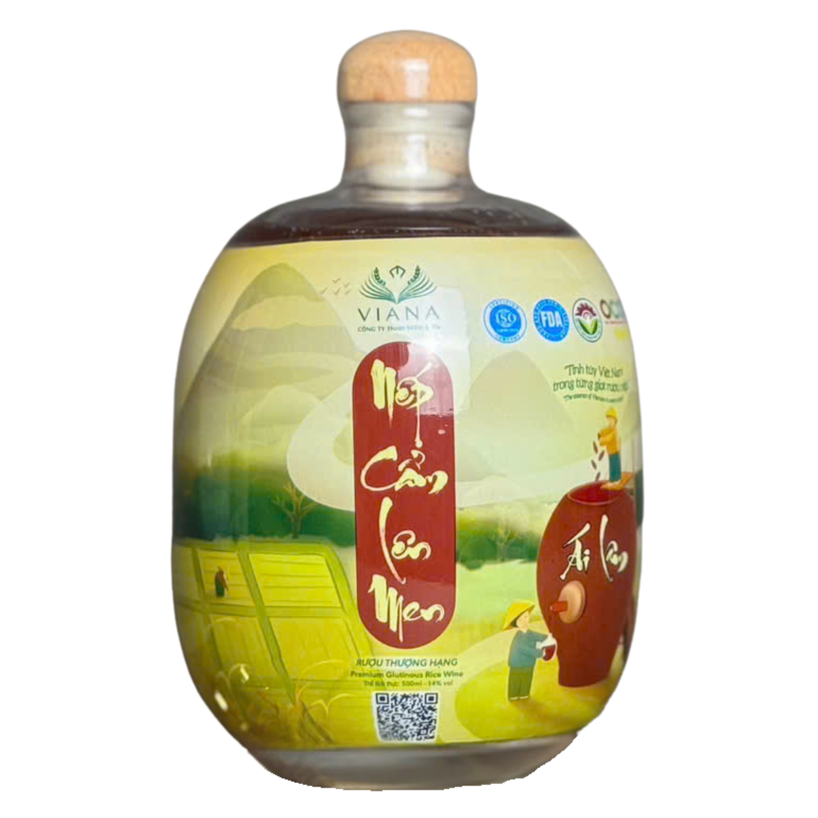 2512022: RƯỢU NẾP CẨM LÊN MEN THƯỢNG HẠNG ÁI LÂM